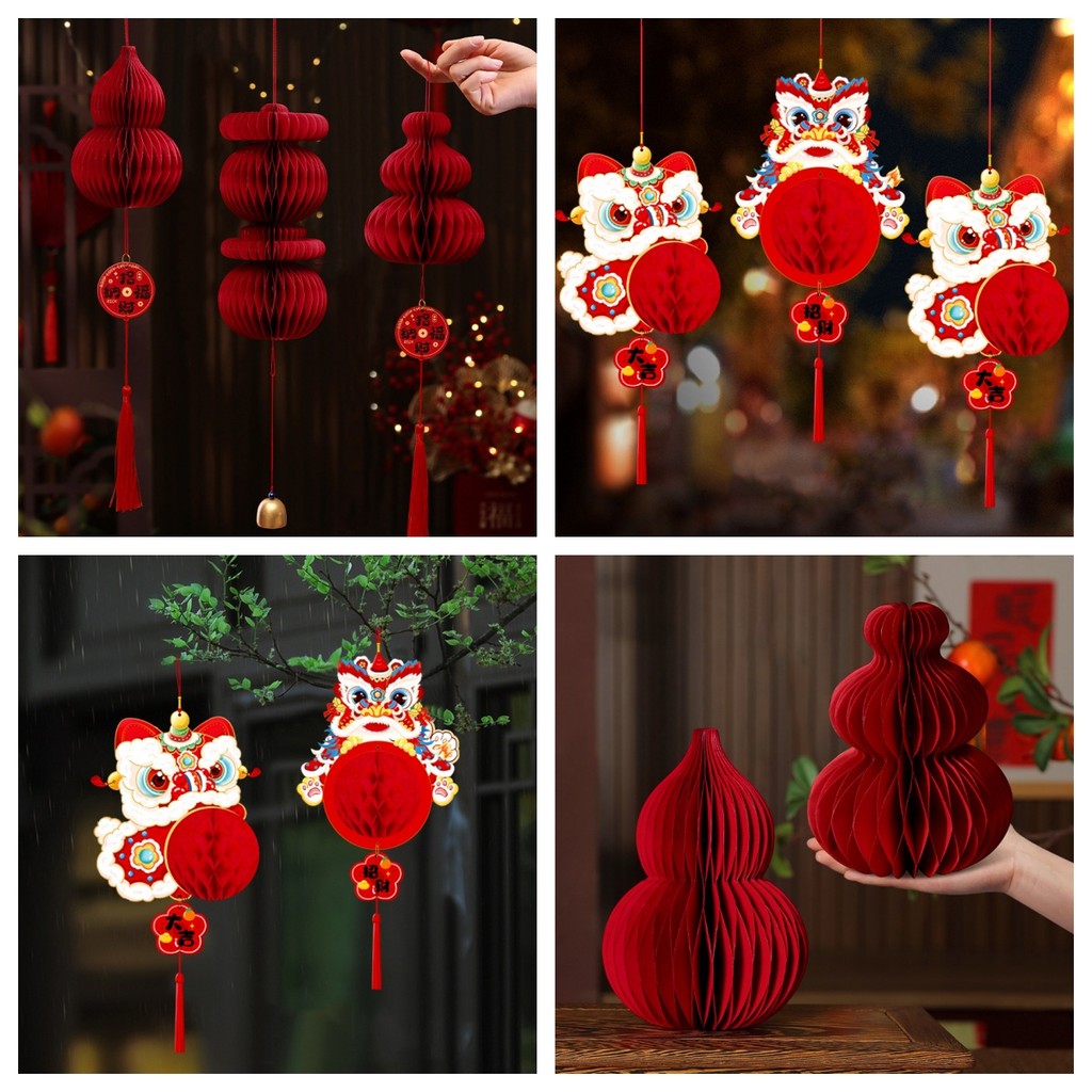 2025 New Year Couplet Fu Character Pendant Blessing Mini Couplet Spring ...