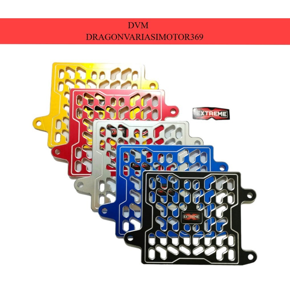 Lid Radiator Cover Full Color Cnc Premium Extreme Pcx, Adv, Vario 125 ...
