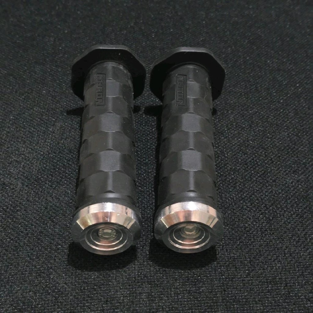 Original HANDGRIP NOLAN OCTAGON MODEL SET LEFT RIGHT PLUS HANDLEBAR ...