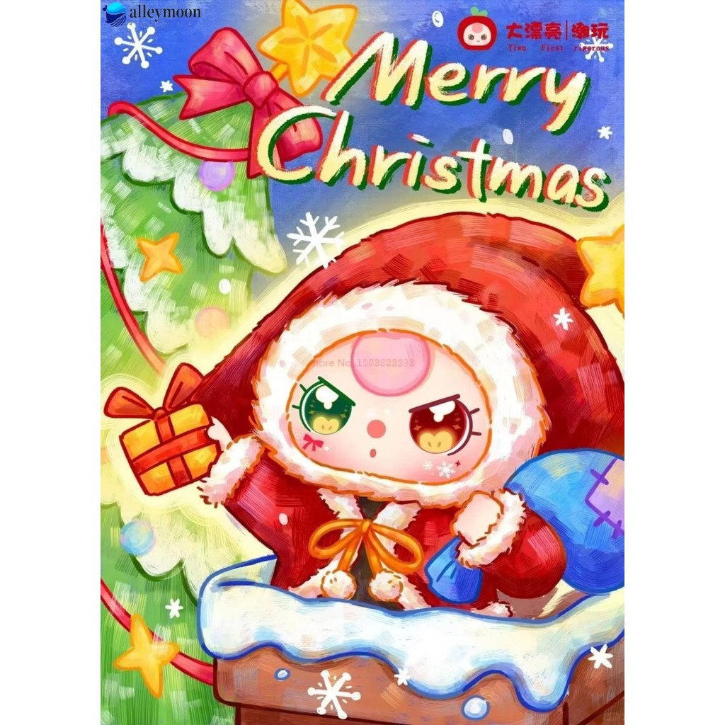 Baby Three Cute Doll 400% Christmas Series/MIGO Blind Box | Shopee Malaysia