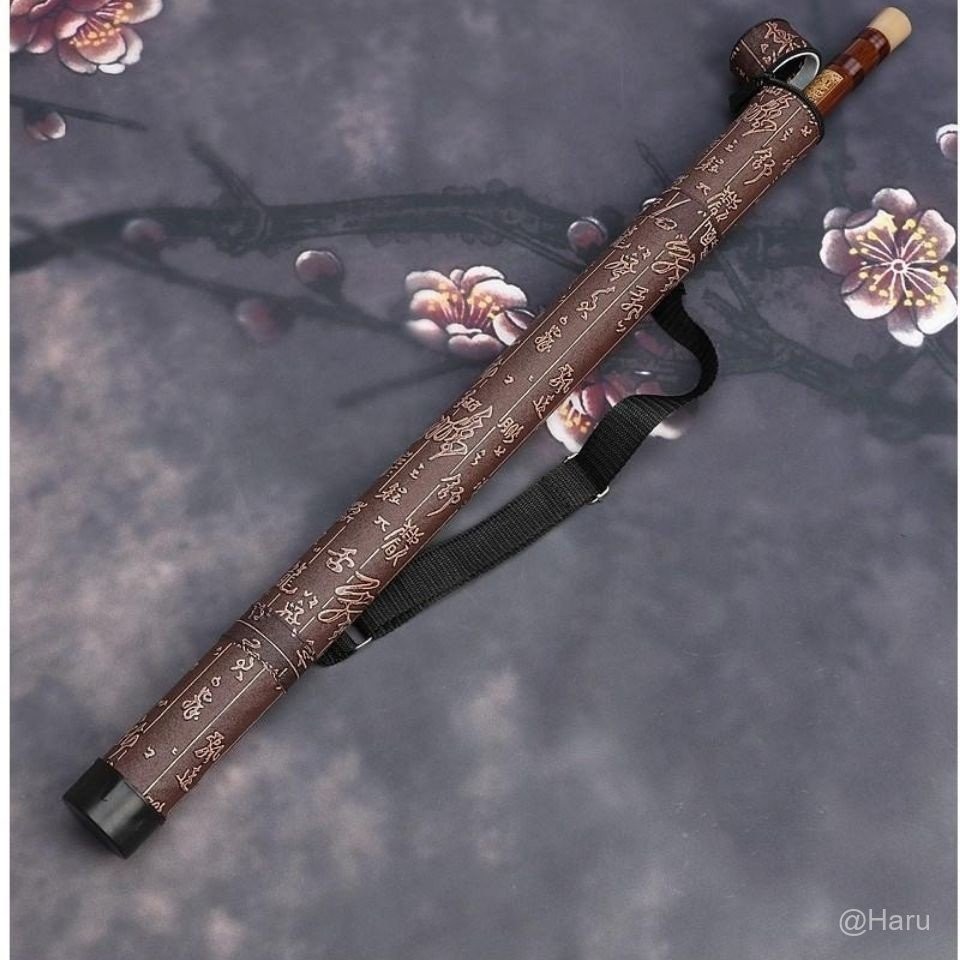 Bamboo Flute Box Flute Box Bau Xiao Tube Painting Roll Tube Ethnic ...