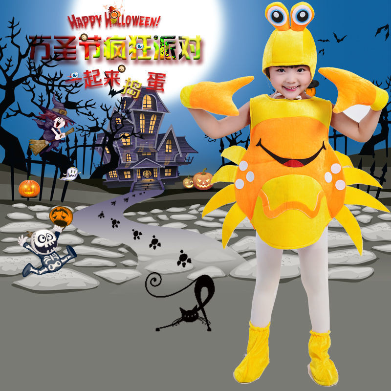 Halloween cos costume Children Little Crab Toddler Male Female Baby ...