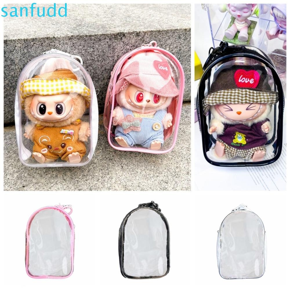 SANFUDD Labubu V2 Doll Storage Bag, Outgoing With Keychain Labubu ...