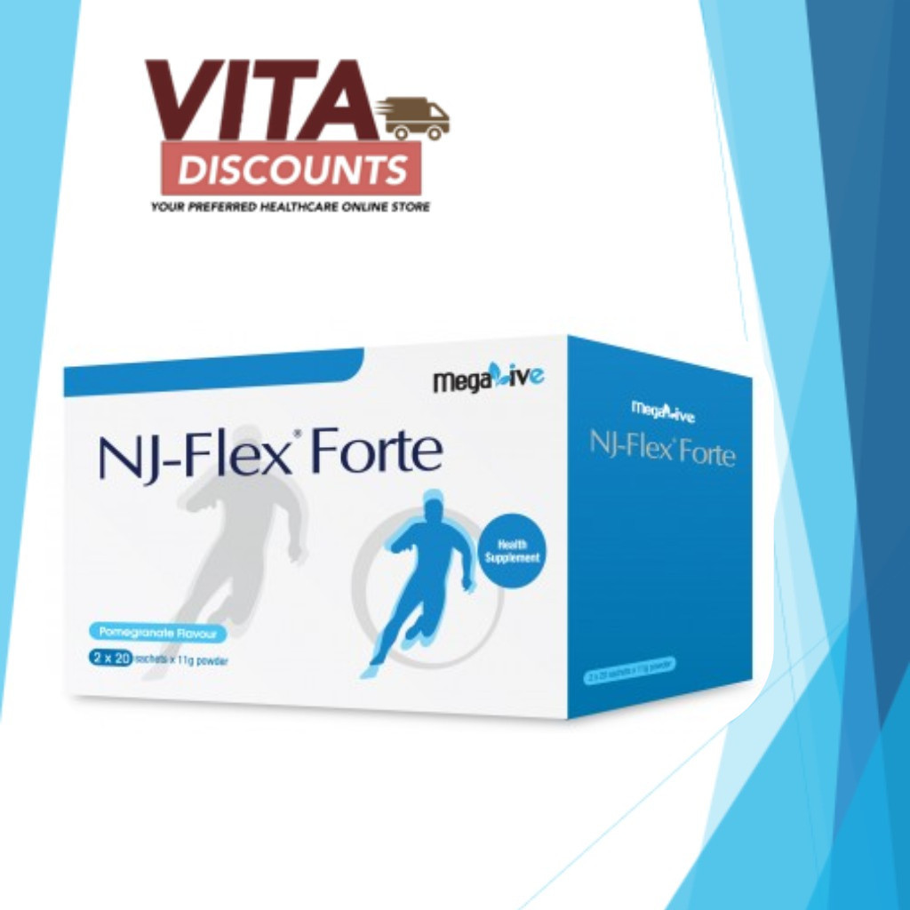 [EXTRA 2 GIFT] MEGALIVE NJ-FLEX FORTE POWDER 11G 20S PACK-OF-2 EXP11 ...