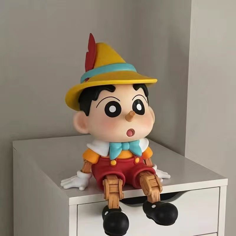 Car Desktop Hand-Made Puppet Pinocchio Chao Play Decoration Toy Doll ...
