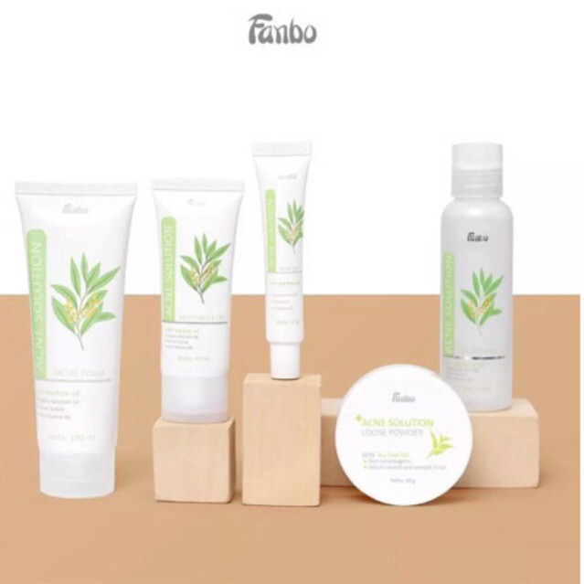 ️Domestika ️ Fanbo Acne Solution Series (Acne Gel 20g, Toner, Facial ...