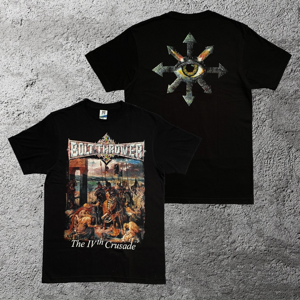 Bolt Thrower Band T-shirt - the Iv Th Crusade | Shopee Malaysia