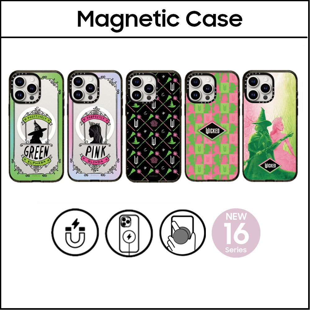 CASETi Wicked Elphaba Glinda Hard Plastic Acrylic Case Cover For iPhone ...