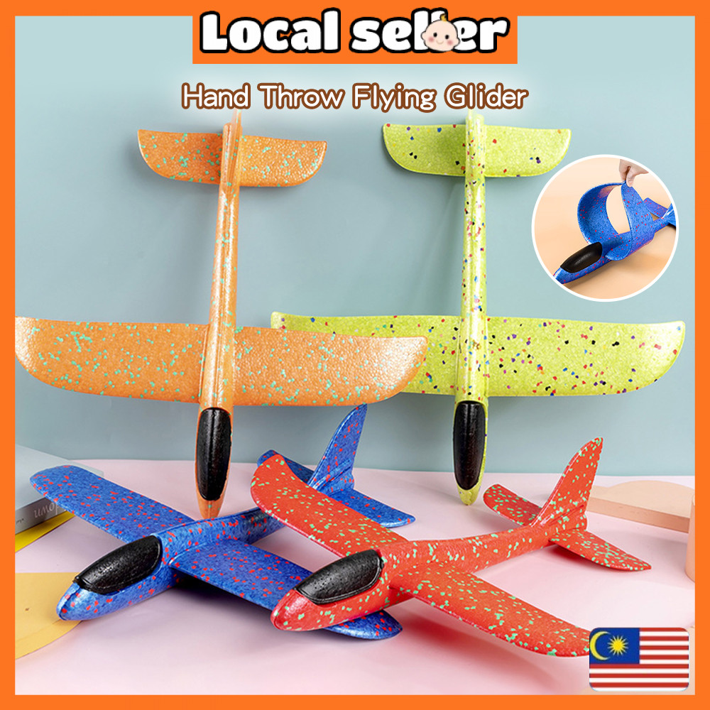 Aikoky Hand Throwing Aeroplane Toys Foam Airplane Flying Toys Large ...
