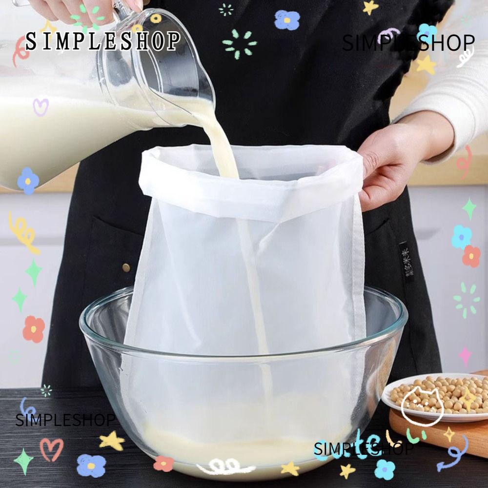 SIMPLESHOP Tofu Strainer, Nylon Healthy Cheese Cloth Filter Bags ...