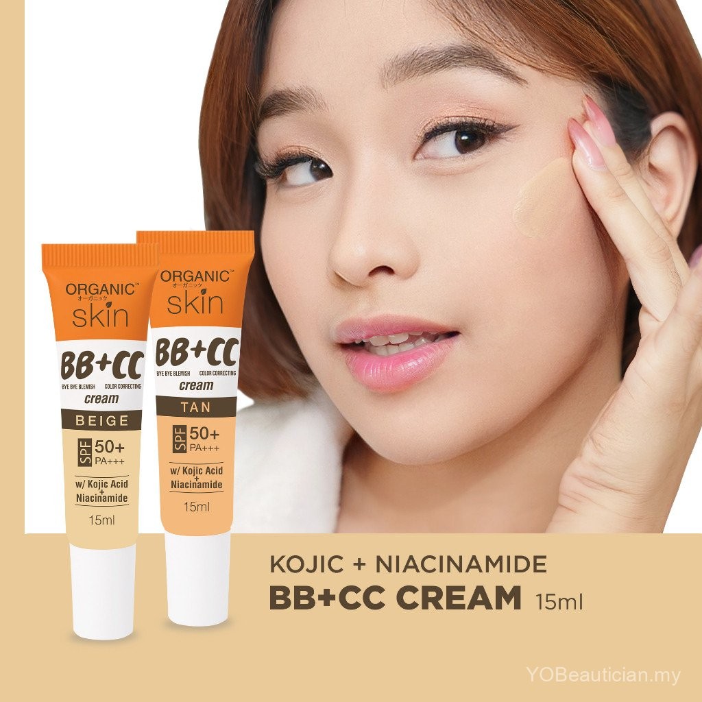 Organic Skin Japan Bb+cc Cream Spf 50+ | Foundation Pampakinis ...