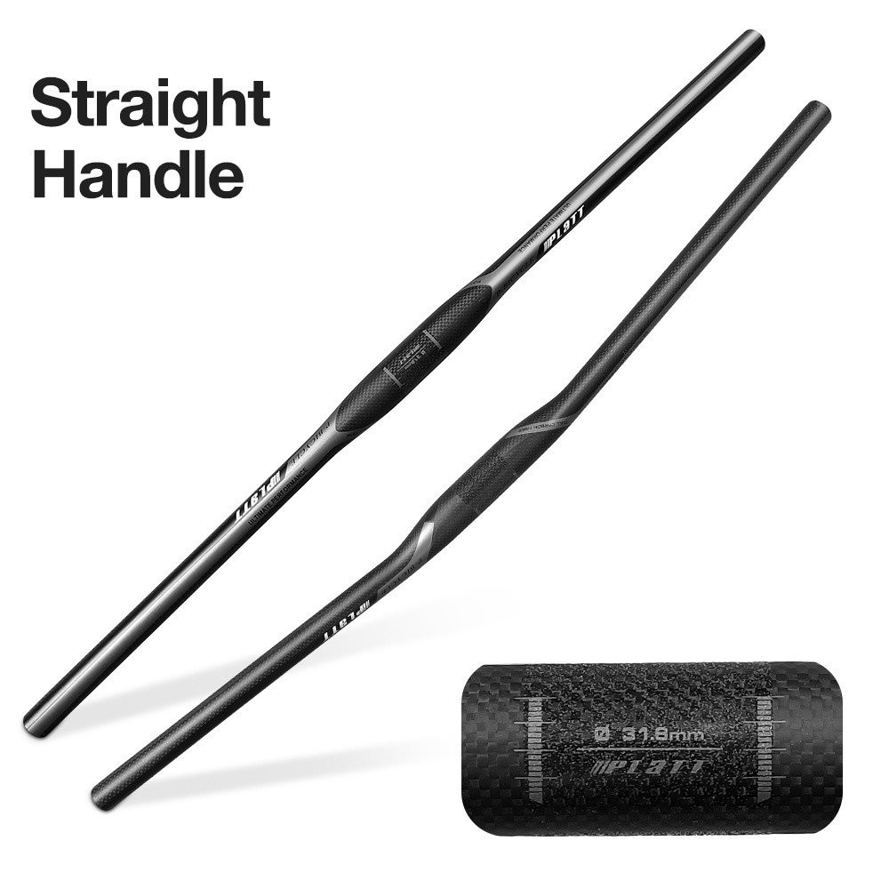 Mountain Bike Full Carbon Fiber Straight Handlebar Swallow Handlebar ...