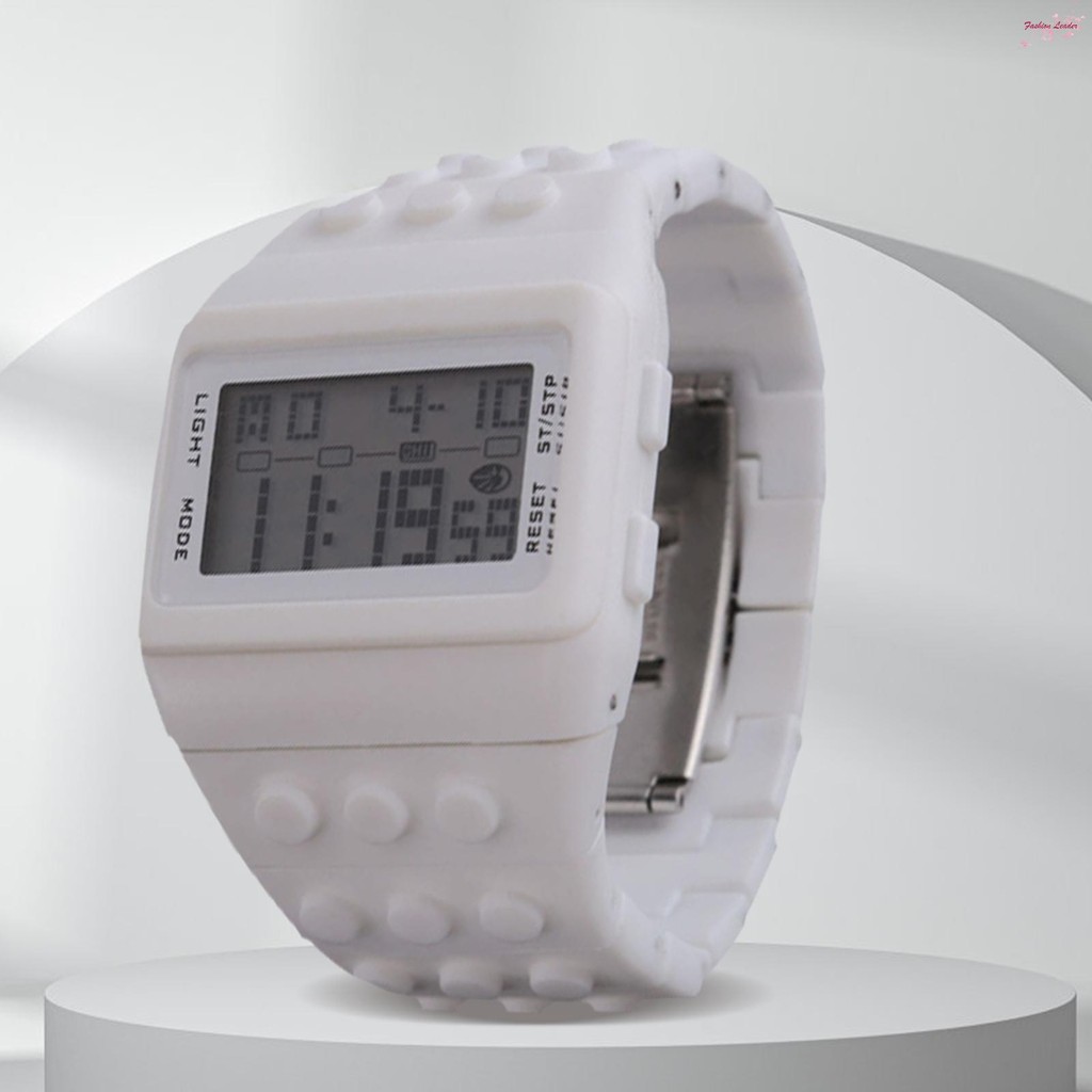 Digital Light Sports Watch LED Luminous Colorful Watches for Outdoor ...