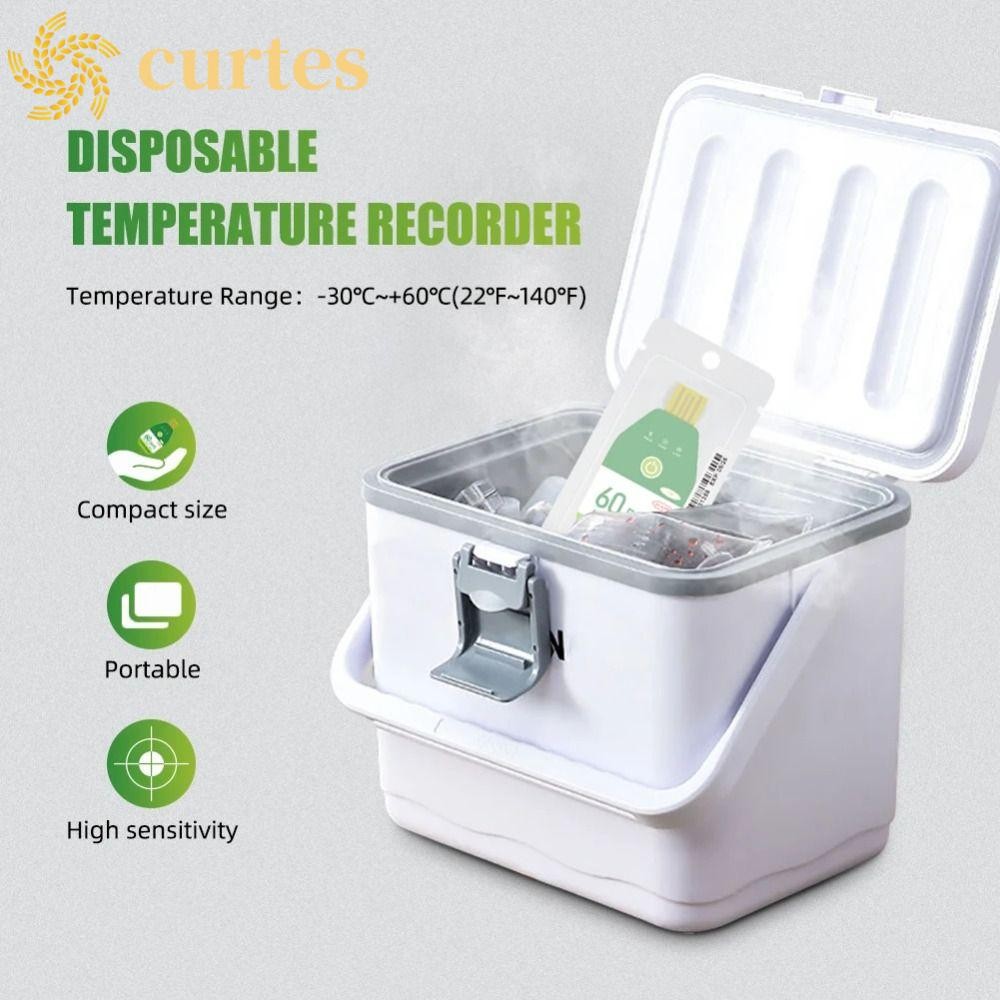 CURTES Temperature Sensor, Temperature Alarm Digital Disposable ...