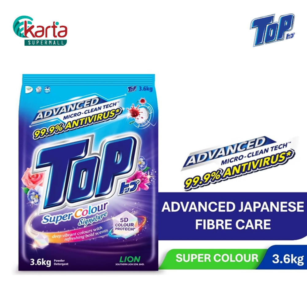 TOP Powder Detergent Super Colour (3.6kg) | Shopee Malaysia