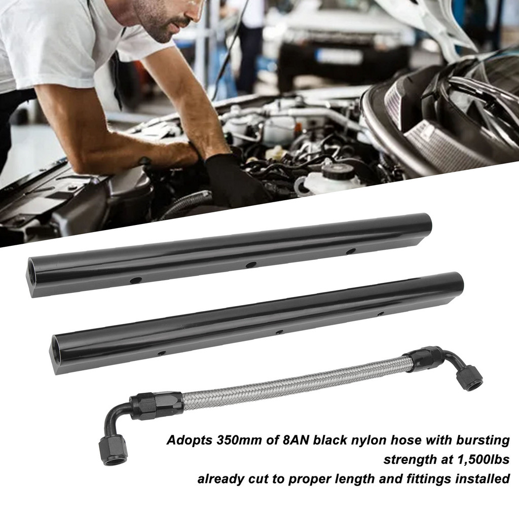 [sunjiac] EFI Fuel Rails Set Intake Aluminium Alloy Intake Manifolds ...