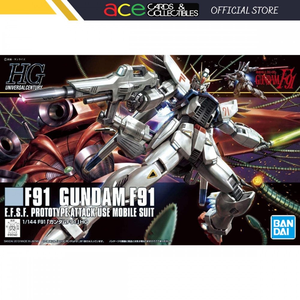 Gunpla HGUC 1/144 Gundam F91 | Shopee Malaysia