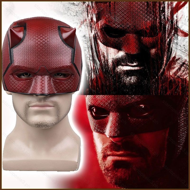 ST3 2025 Daredevil Born Again Season 1 mask cosplay helmet headgear ...