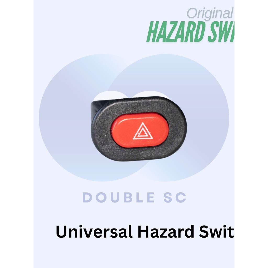 Universal Motorcycle Hazard Switch Button On Off Set 10 Pieces | Shopee ...