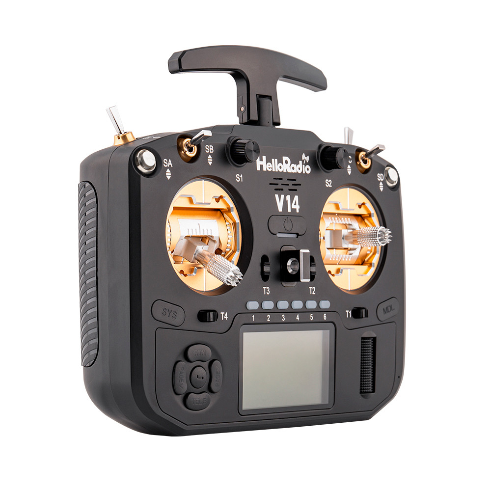 HelloRadio V14 MAX R9 V14 PRO Multi-protocol Remote Control ELRS 2.4G ...