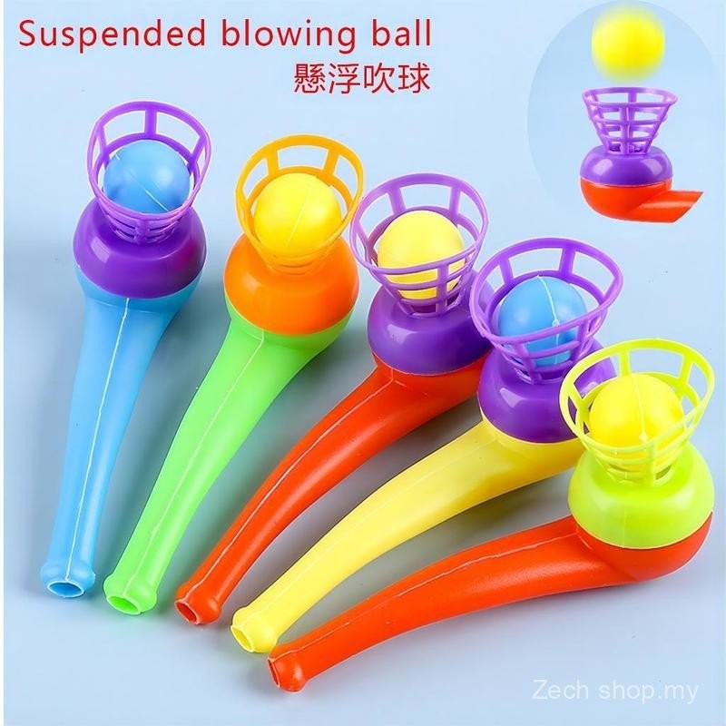 Bola Suspensi, Kuasa Tiup, Mainan Nostalgia Klasik, Mainan Keseronokan ...