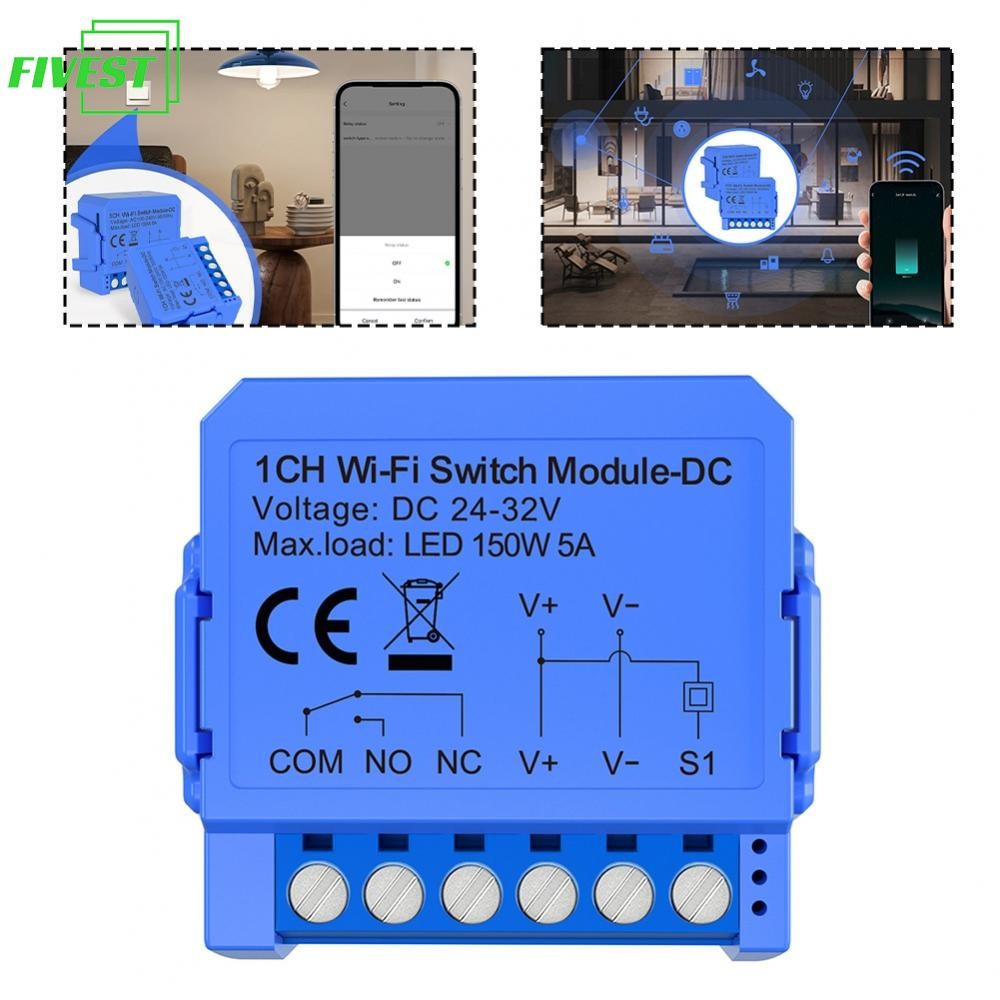 Dry-connect Switch IP20 Rating LED Load Up To 150W Self-recovery Switch ...