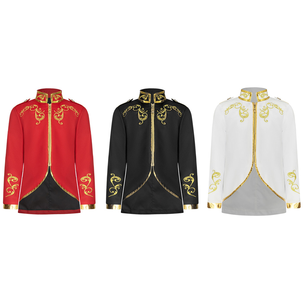 Yeahdor Kids Halloween Medieval Renaissance Royal Prince Cosplay ...