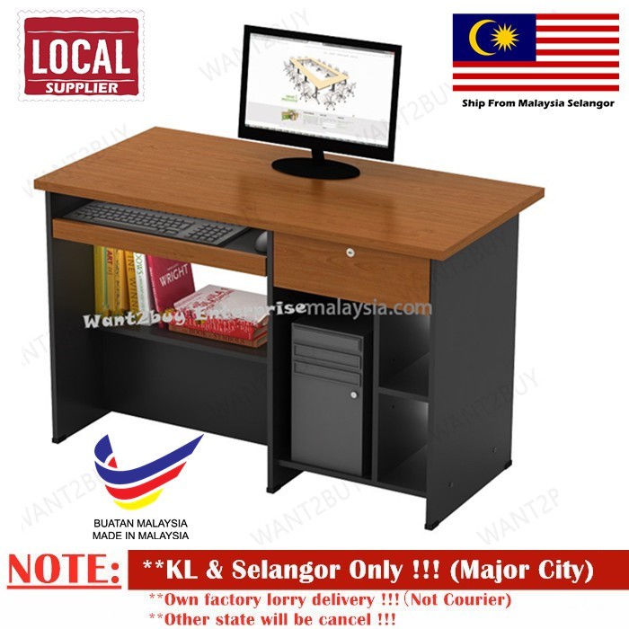JOY Table With 1 Drawer Lock🇲🇾 🔥Local Supplier🔥 G Series GC3000 4 Feet ...