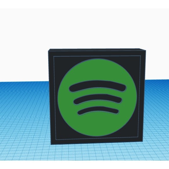 Spotify Logo USB LED Lamp (Size 128mm x 128mm x 30mm) | Shopee Malaysia