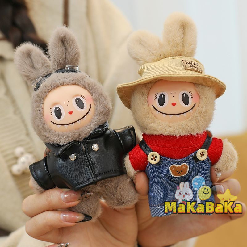 New labubu Doll Plush Toy Bubble Doll Mart Pilot labubu Pendant ...
