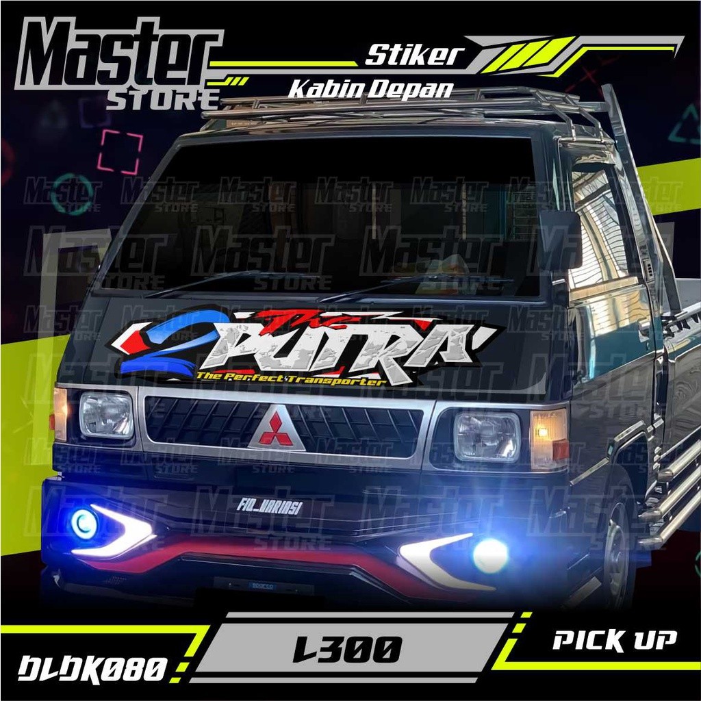 2 PUTRA Front Cabin Decal Stickers All Pick Up Pick Up L300, FUTURA ...