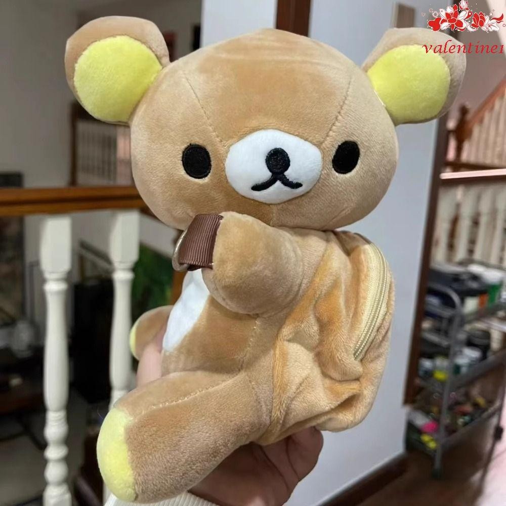 VALENTINE1 Rilakkuma Crossbody Bag, Doll Plush Children Backpack, Cute ...