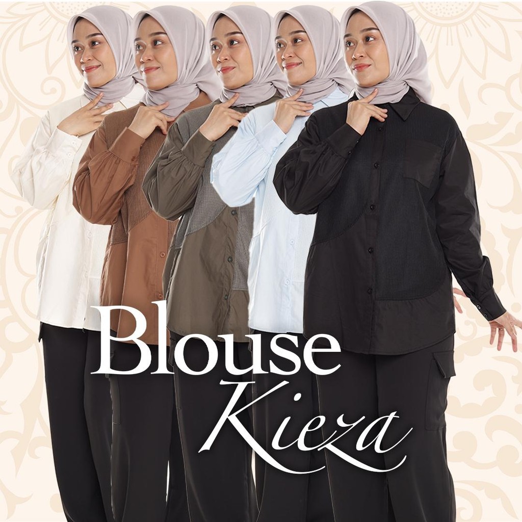 JAKEL Blouse Plain Keiza | Shopee Malaysia