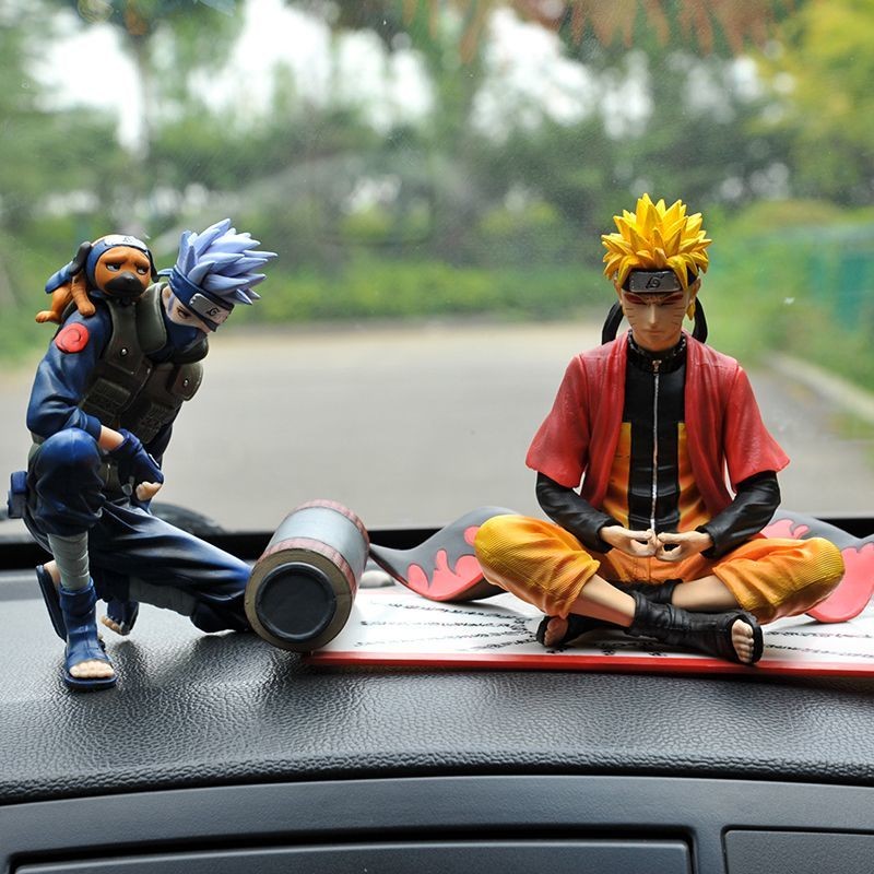 Naruto Car Ornaments Anime Cartoon Kakashi Car Naruto Hand-Made In-Car ...