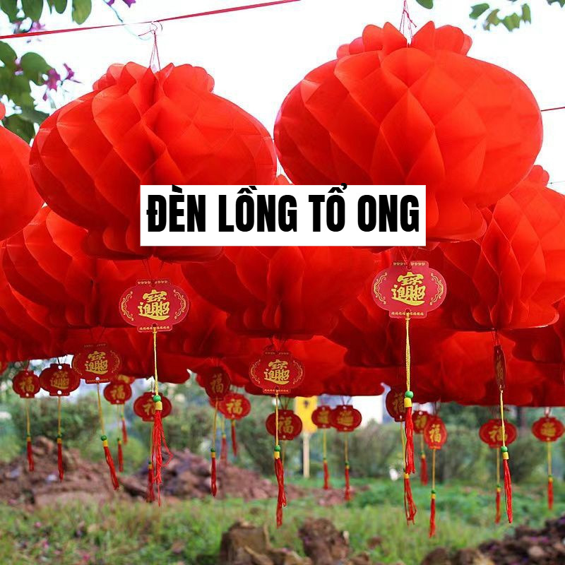 Cny Ceremony Mini Red Lantern Waterproof Nylon Lantern Shopee Malaysia