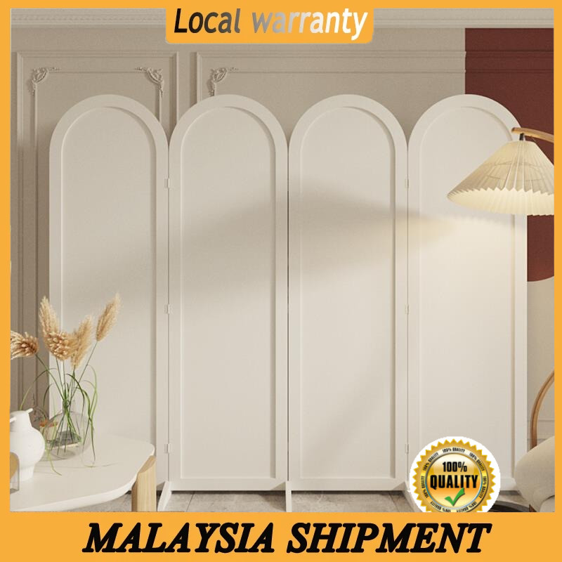 Cream Plain Divider Room Partition Divider Partition Home Penghadang ...