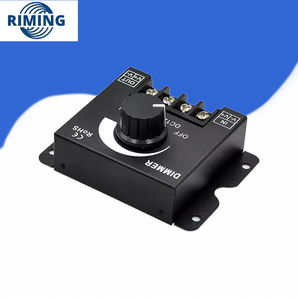 DC 12V 24V LED Dimmer Switch 30A 360W Voltage Regulator Adjustable ...