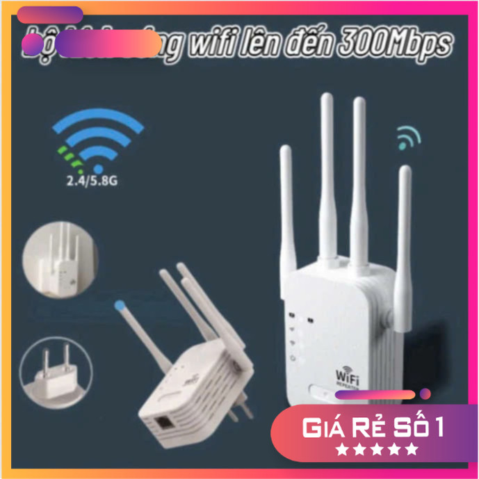 1200mbps High Speed 4-Wire Wifi Extender - Wall-Penetrating Wifi ...