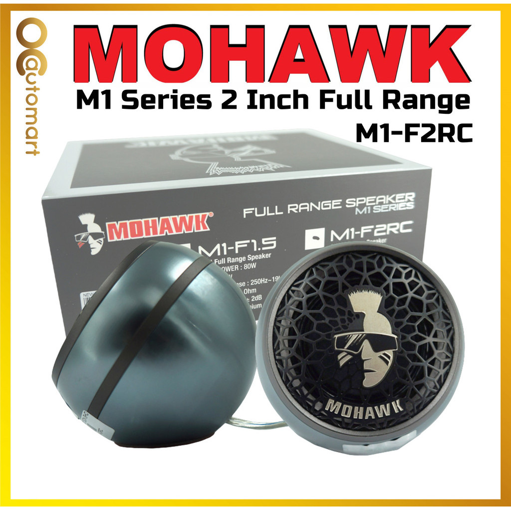 Mohawk M1 Series 2" Inch Full Range Surrond Speaker 2 Inch Car Full Range M1-F2RC | Shopee Malaysia