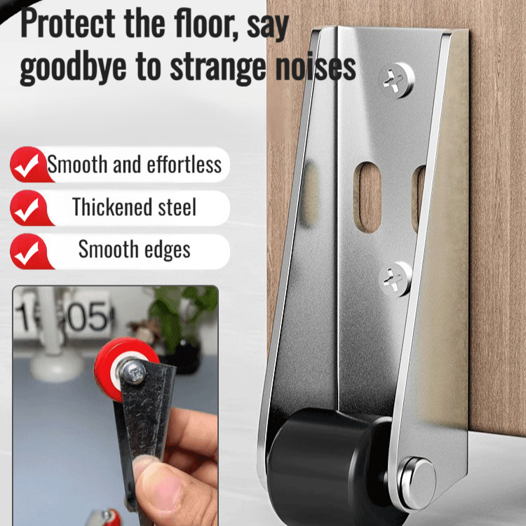 [Easy Install/Quite] Door Droop Pulley/Sliding Door Support Wheel ...