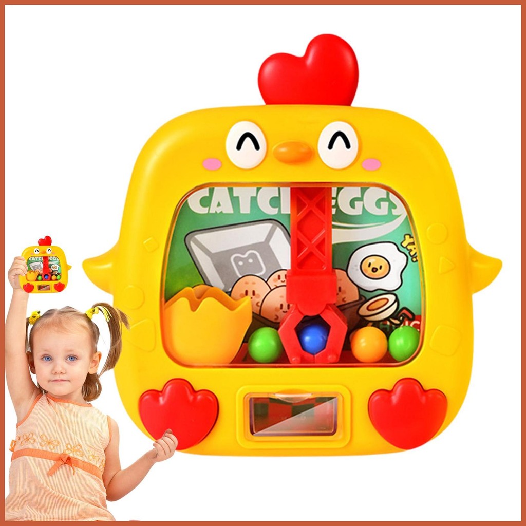 Claw Game Machine for Kids Fun Electronic Claw Machine Chicken Grabber ...