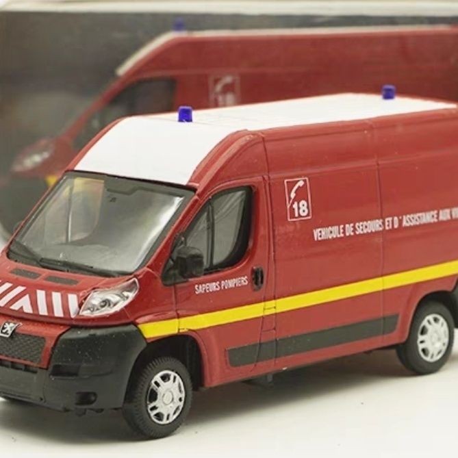 Mondo 1/43 Logo BOXER Car Model Rescue Special Offer Car Model Small ...