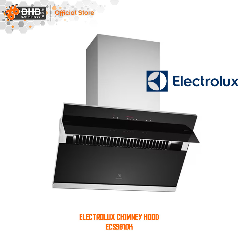 Electrolux 90cm (UltimateTaste 500 slope extractor Slanted) Chimney ...