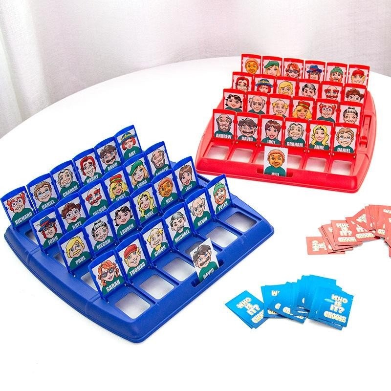 WHO IS IT Board Game Funny Family Guessing Games for Kids and Children ...