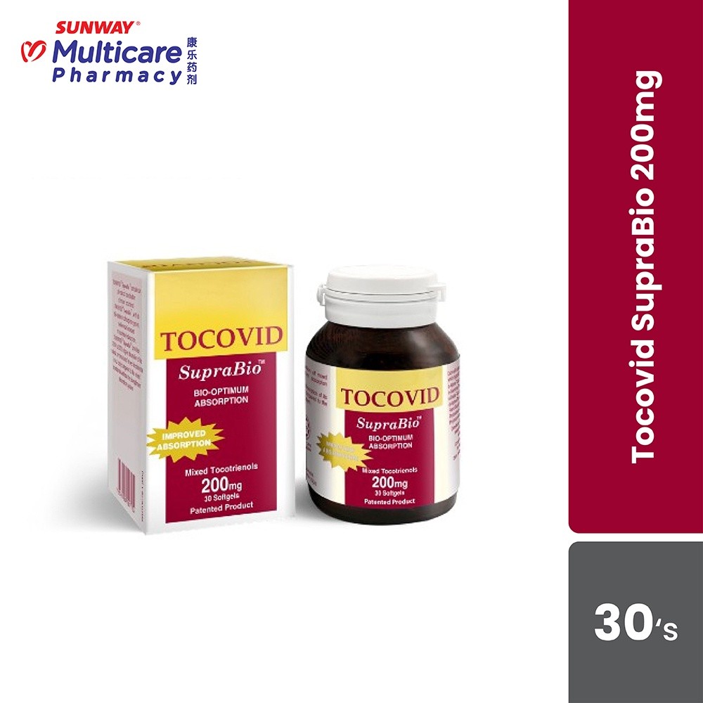 Tocovid Suprabio 200Mg [30's, 30's x 2] | Shopee Malaysia