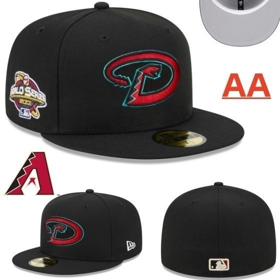 AA Arizona Diamondbacks Hat MLB World Series Anniversary Flat Brimmed ...