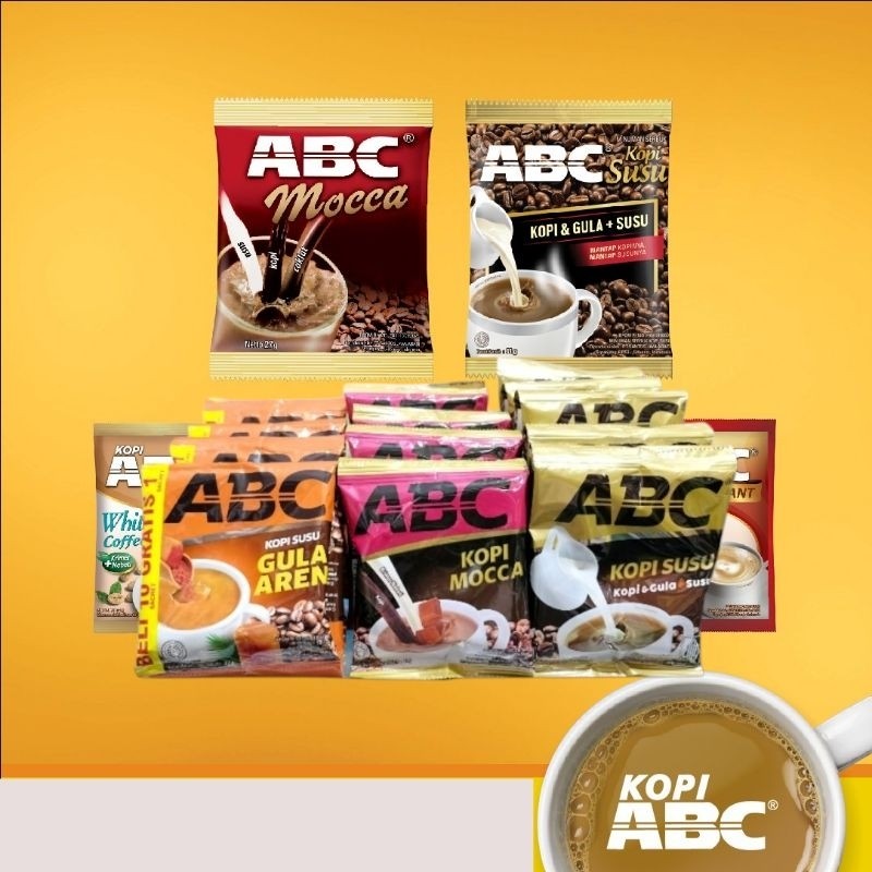 Abc Minuman Serbuk kopi/Mocca 27g/kopi Susu 30g. | Shopee Malaysia