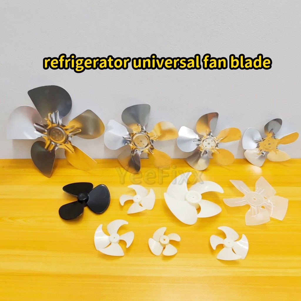 YeeFixx (plastic/aluminium blade)refrigerator universal fan blade ...