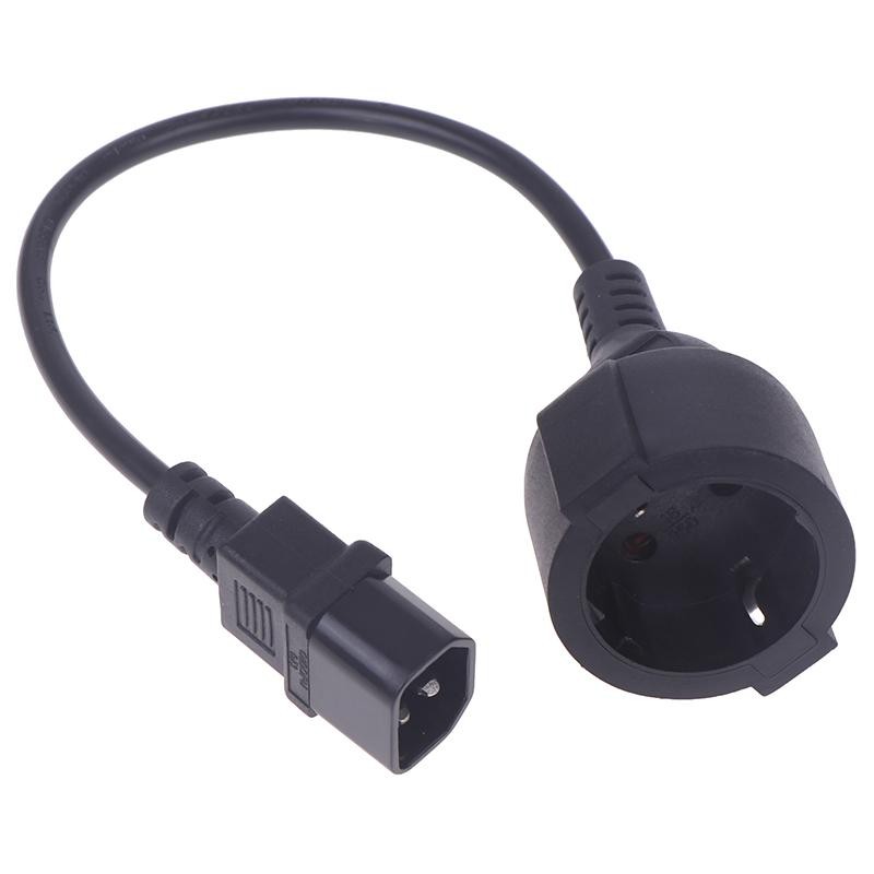 wayfarer> PDU UPS Cable IEC C14 To Euro Schuko Socket Power Extend ...