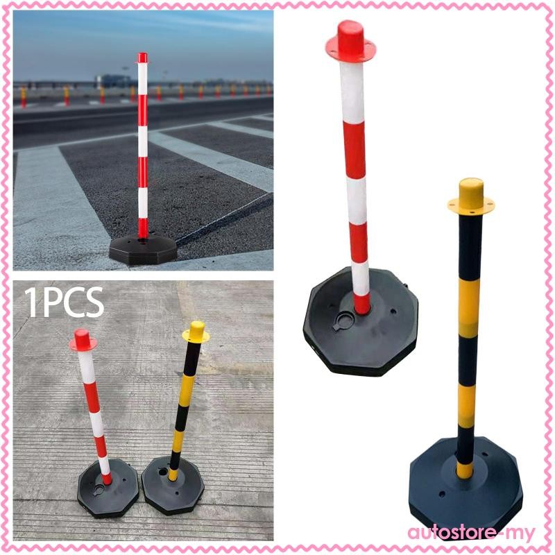 [AutostoreMY] 85cm Traffic Cone Barrier Warning Pile Street Stanchion ...